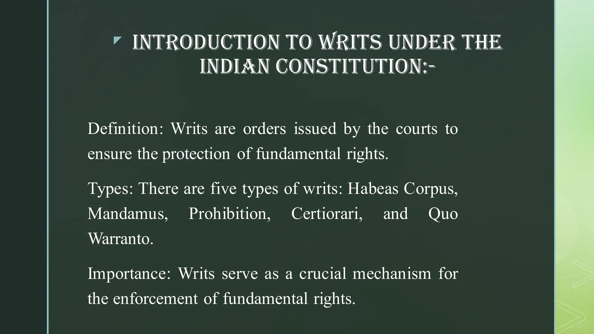 The concept of Writs under Indian Constitution.pdf