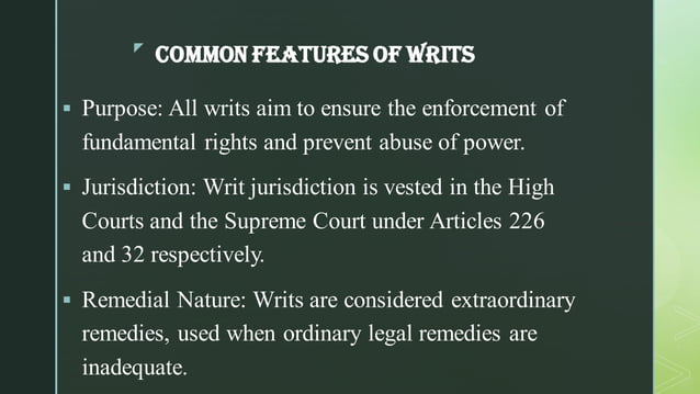 The concept of Writs under Indian Constitution.pdf | Hinduism | Religion & Spirituality