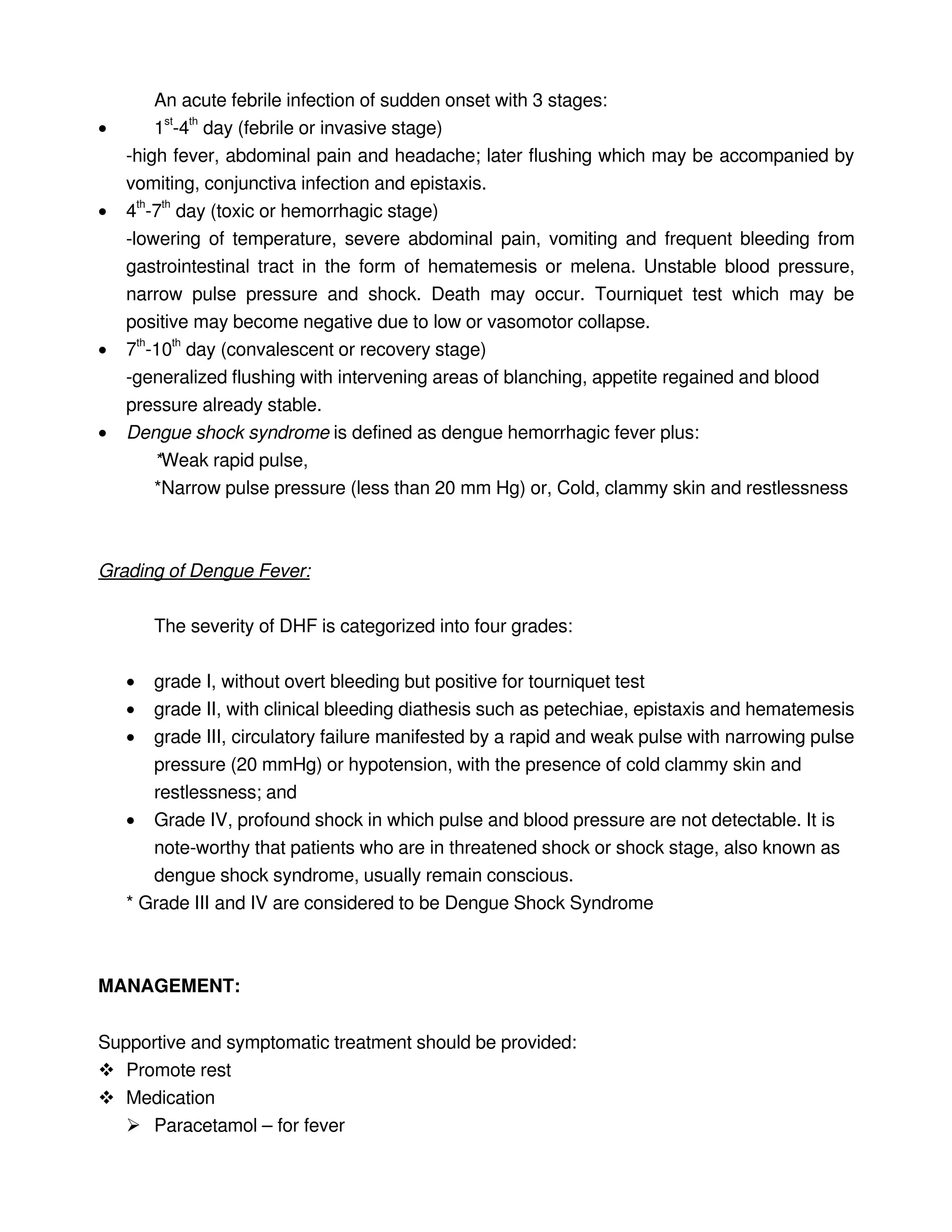 Dengue Hemorrhagic Fever | DOC