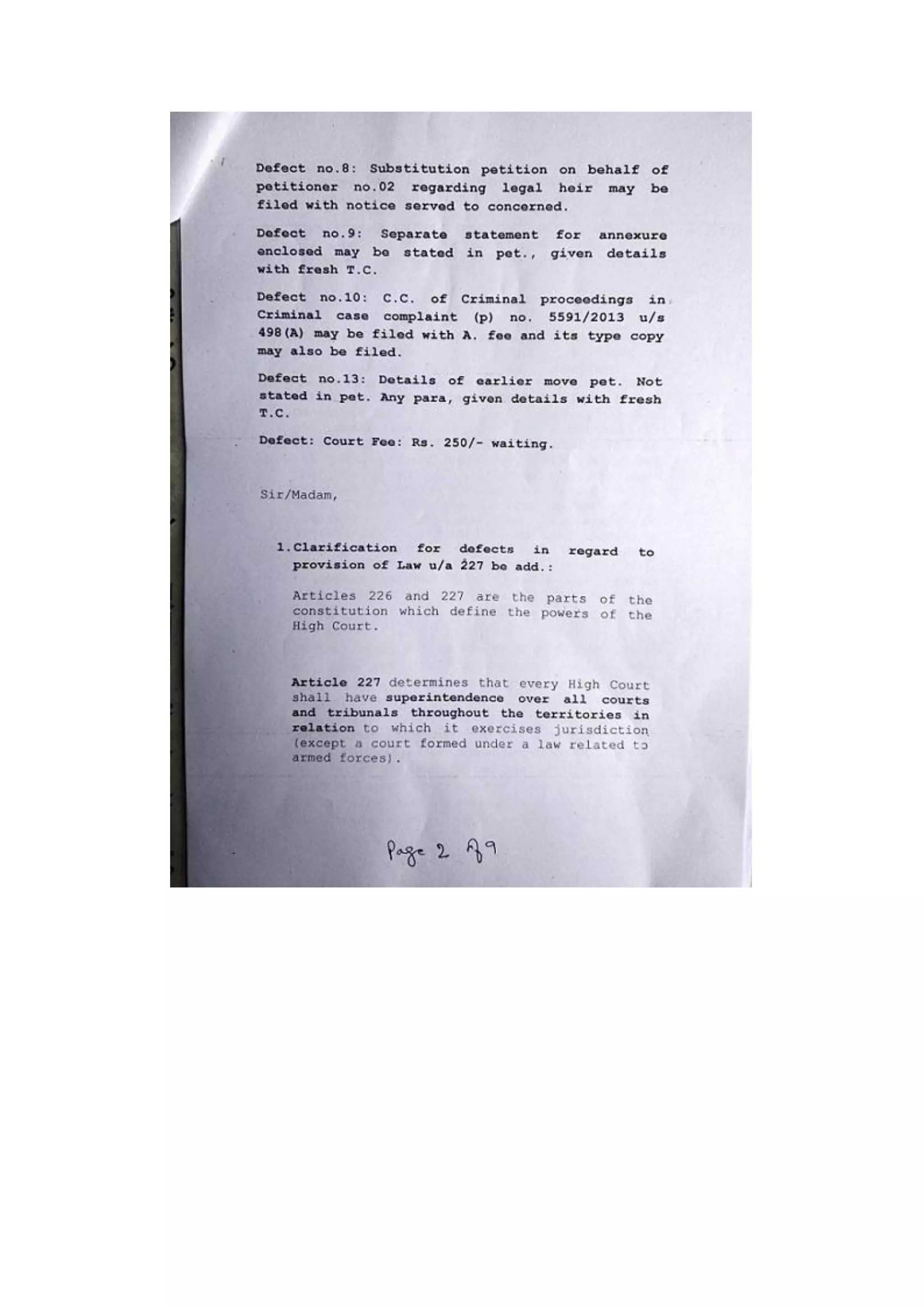 Written Arguments along with Affidavit before Patna High Court | PDF