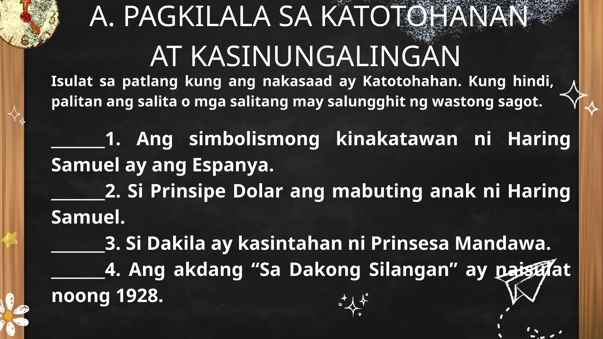 Pagproseso Ng Pag-unawa sa akdang Sa Dakong Silangan ni Jose Corazon De ...