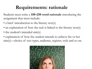 IB English B Written Assignment | PPTX