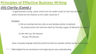 Principles of Effective Writing | PPTX