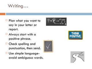 Written communication | PPT
