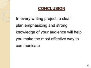 Techniques of Emphasizing in written communication | PPT
