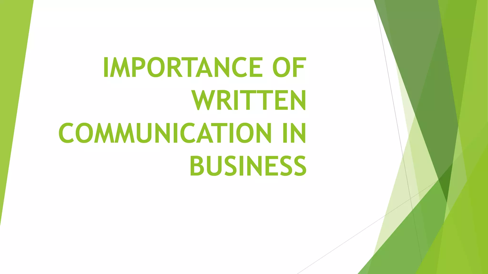 written communication.pptx