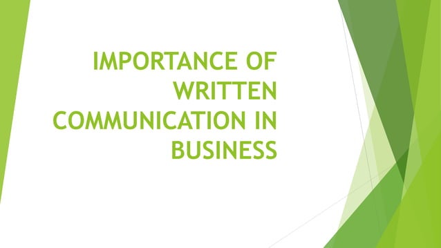 written communication.pptx
