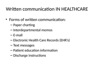 WRITTEN COMMUNICATION AN OVERVIEW 2.pptx