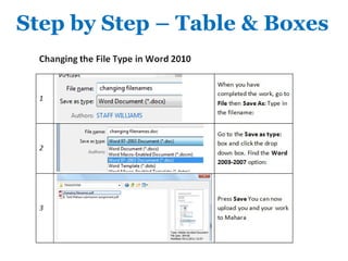 Written Helpsheet Styles | PPT