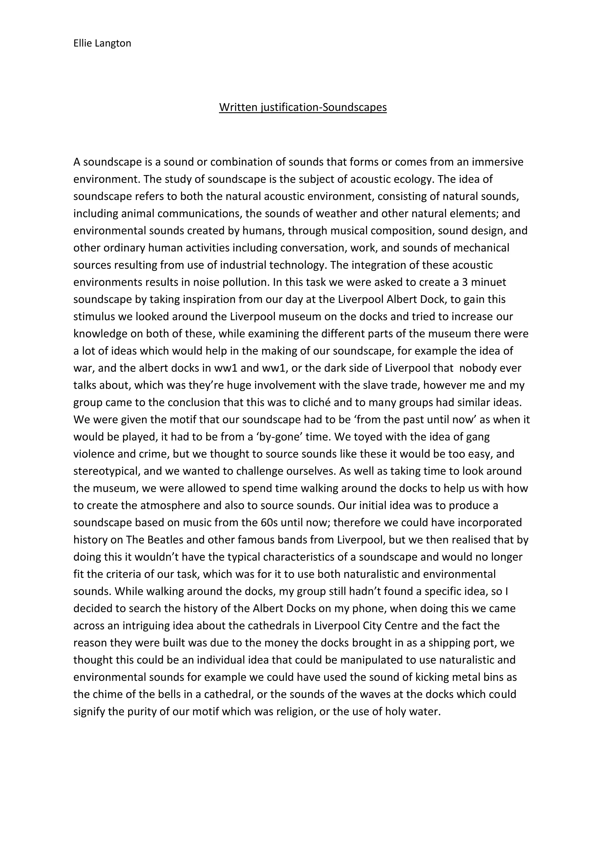 Written justification | PDF