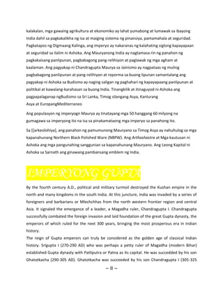 ARALING PANLIPUNAN | PDF