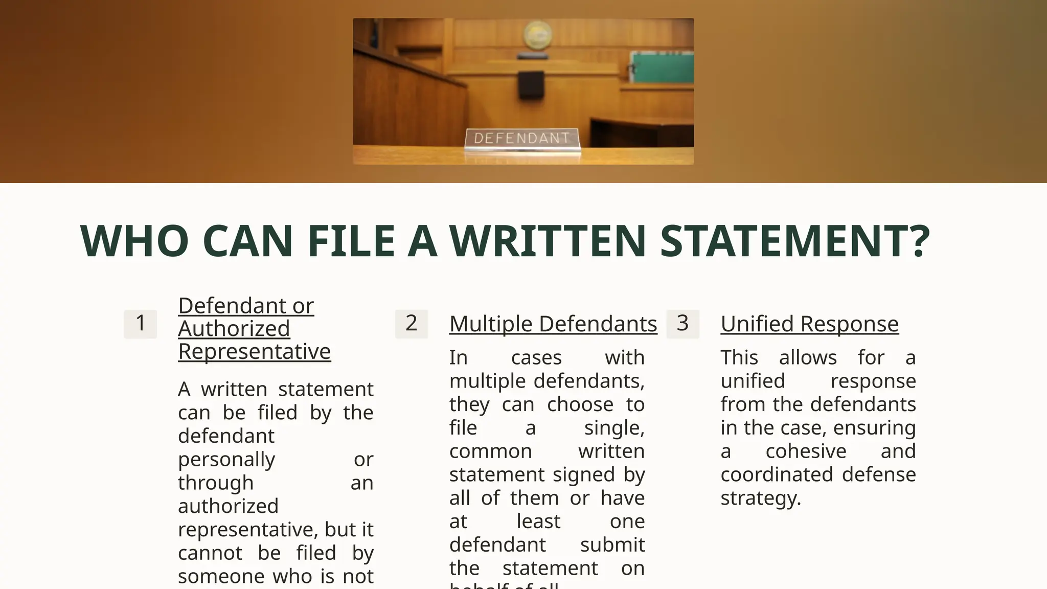 WRITTEN STATEMENT code of civil procedure, drafting subject | PPTX