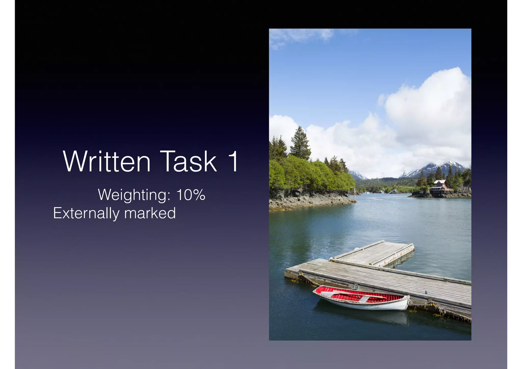 Written task 1 | PPT