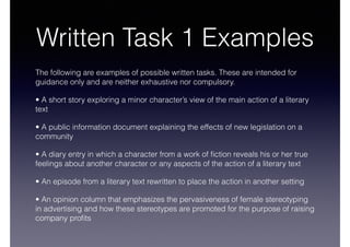 Written task 1 | PPT