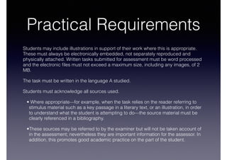 Written task 1 | PPT