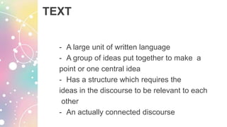 Written Text as Discourse.pptx