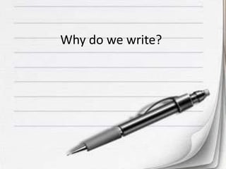 Writting Research | PPTX