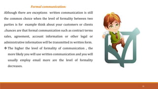 Effective Writting communication | PPTX