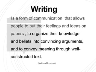 _WRITING-AND-DOCUMENTATION-skills | PPTX