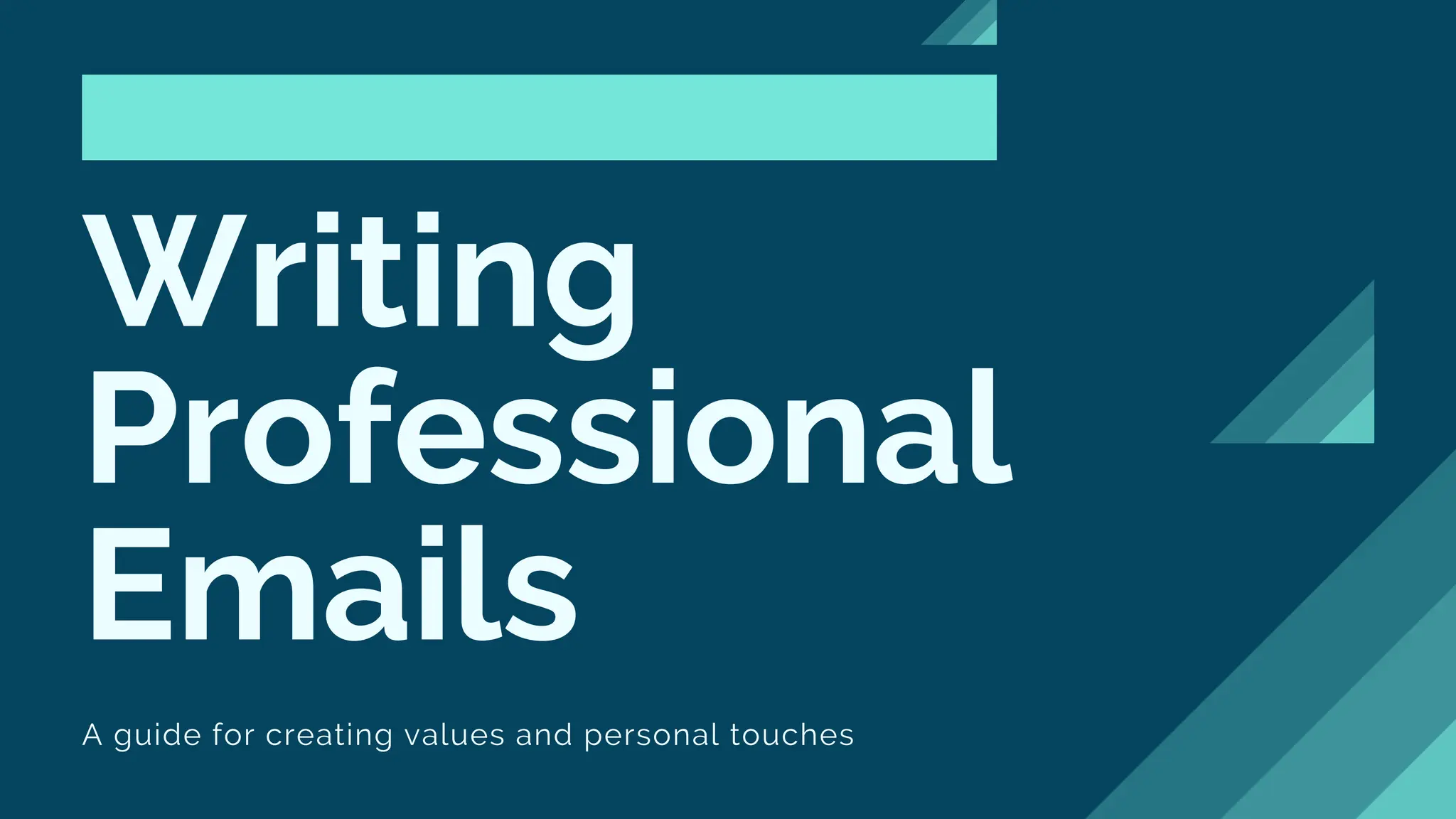 Writting professional emails A professional and easy way | PPT