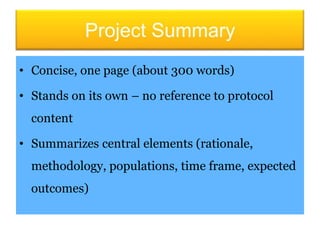 Research protocol writting | PPTX