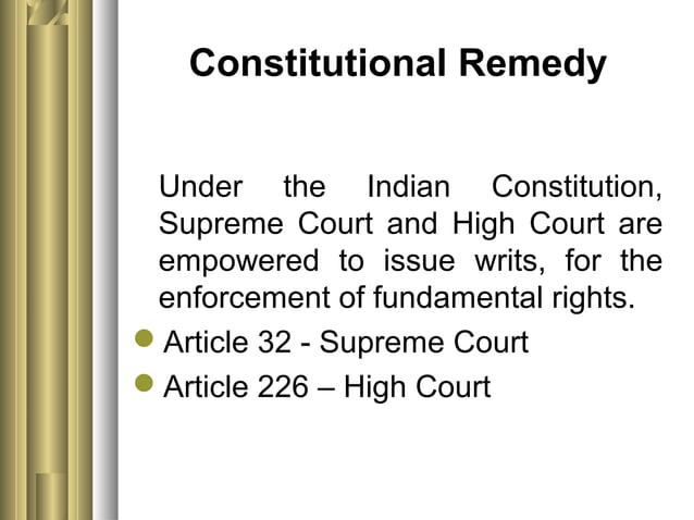 Writ..... types of writ | PPT