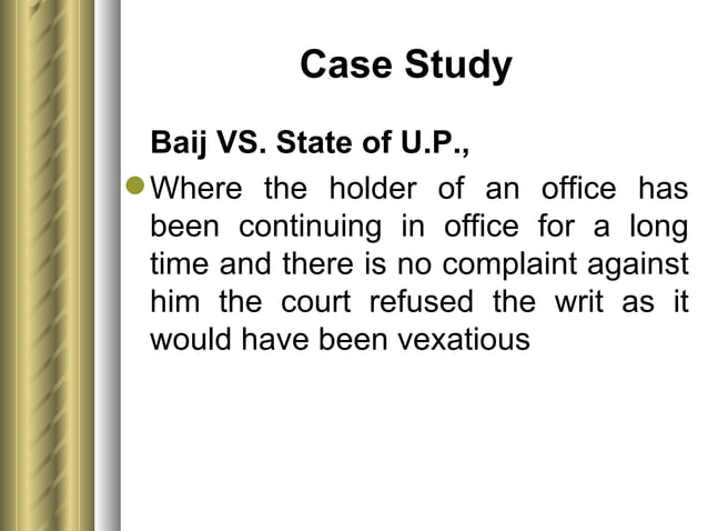 Writ – types of writ | PPT | Hinduism | Religion & Spirituality