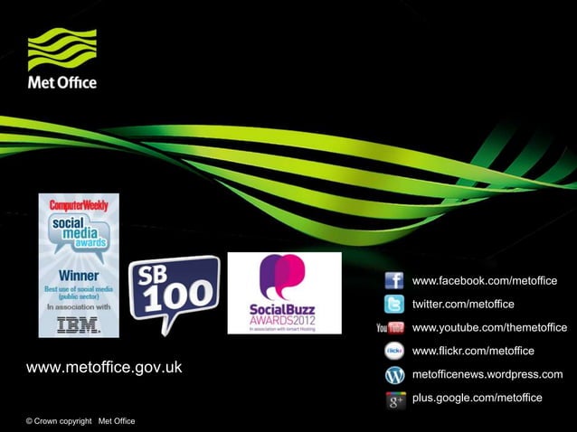 SPRINT 13 Workshop 6 The use of social media Emer Coleman - GDS and ...