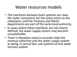 WRM, Emerging Issues. Water Resource management | PPT