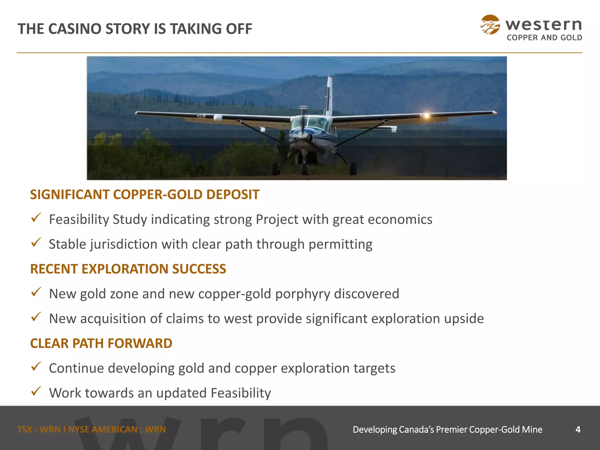 Western Copper and Gold Presentation | PDF
