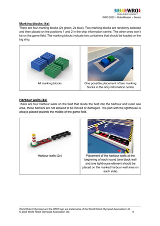 WRO-2023-RoboMission-Game field - Game objects , positioning and ...