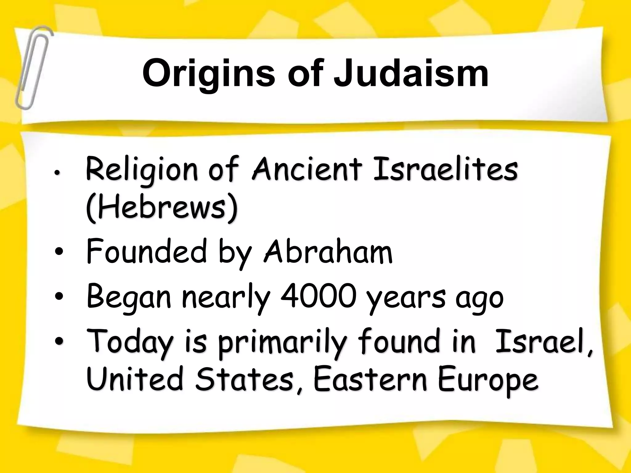 World Religions Origin | PPTX | Religion & Spirituality