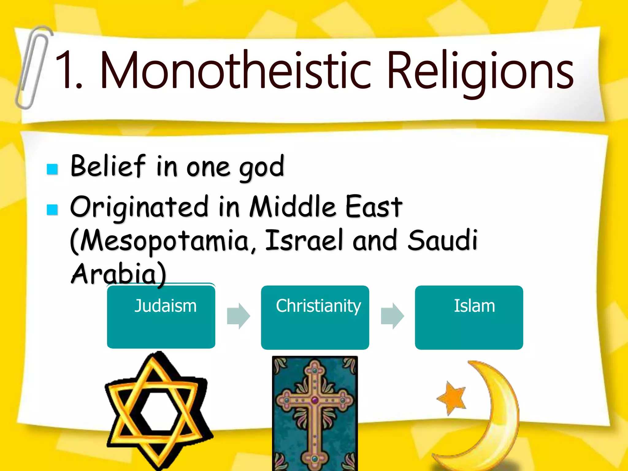 World Religions Origin | PPTX