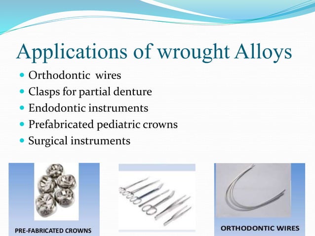 WROUGHT ALLOYS | PPTX