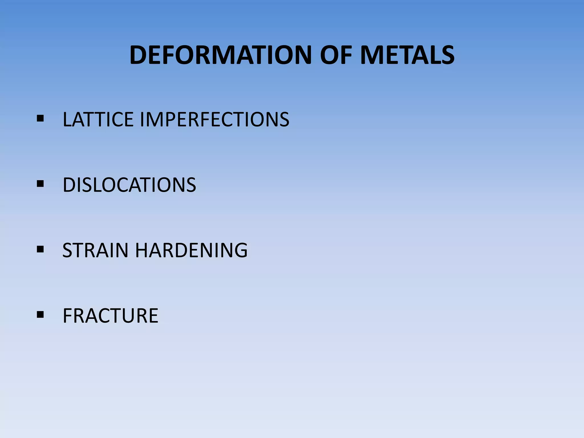 Wrought metal alloys | PPTX