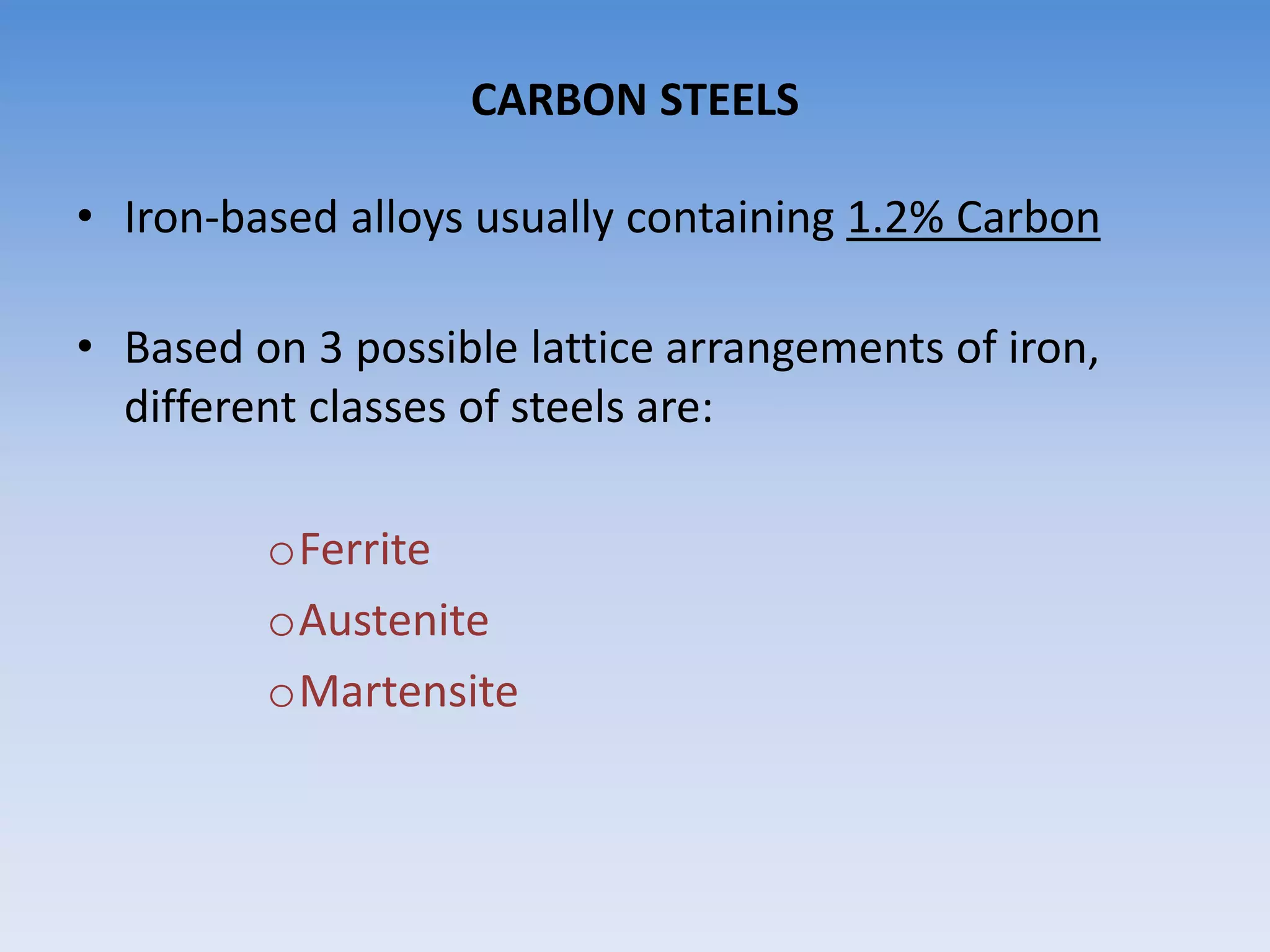 Wrought metal alloys | PPTX