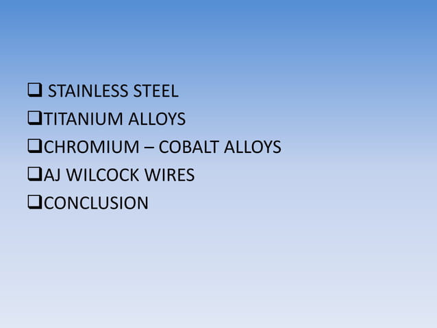 Wrought metal alloys | PPTX | Chemistry | Science