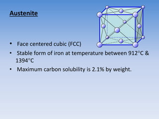 Wrought metal alloys | PPTX