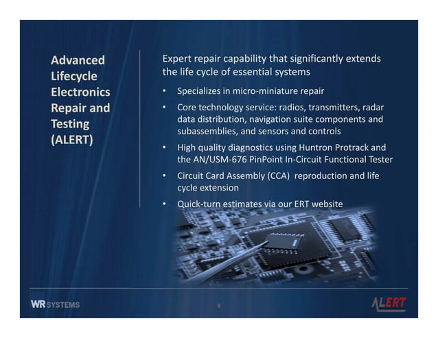 WR Systems Overview and Alert Service | PPT
