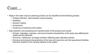 Water Resources System: Planning and Managment | PDF
