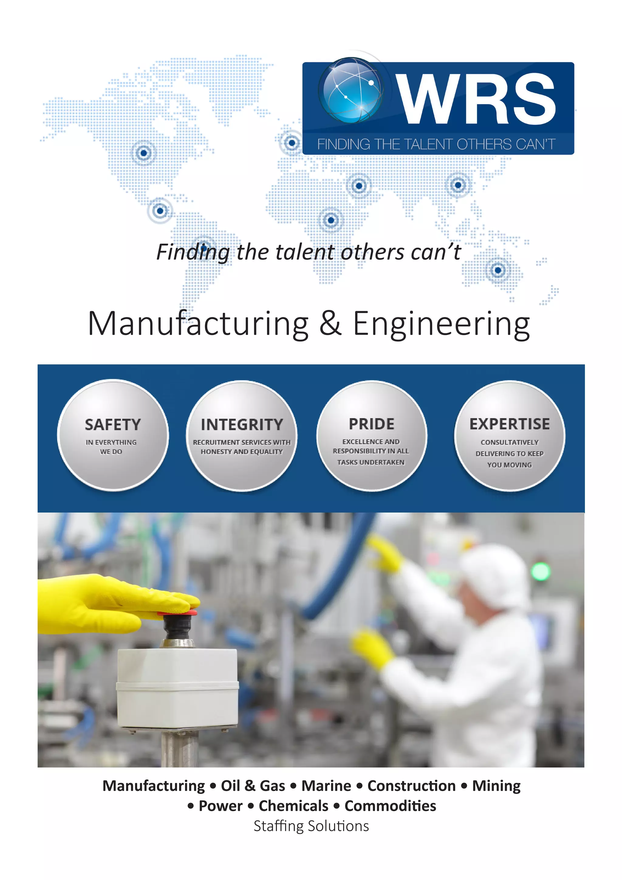 WRS Manufacturing & Engineering | PDF