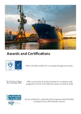 WRS Marine Crew Management Brochure | PDF