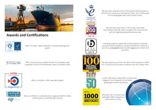 WRS Marine Crew Management Brochure | PDF