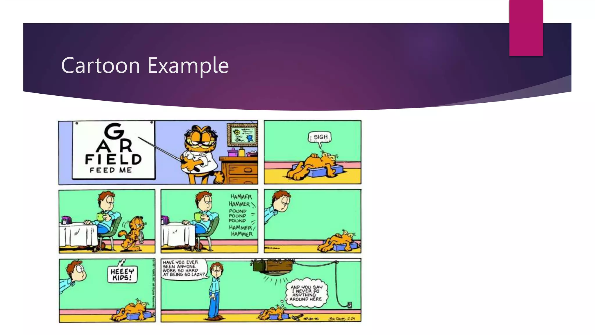 English Grade 10 Visual Text: Cartoon Presentation | PPTX