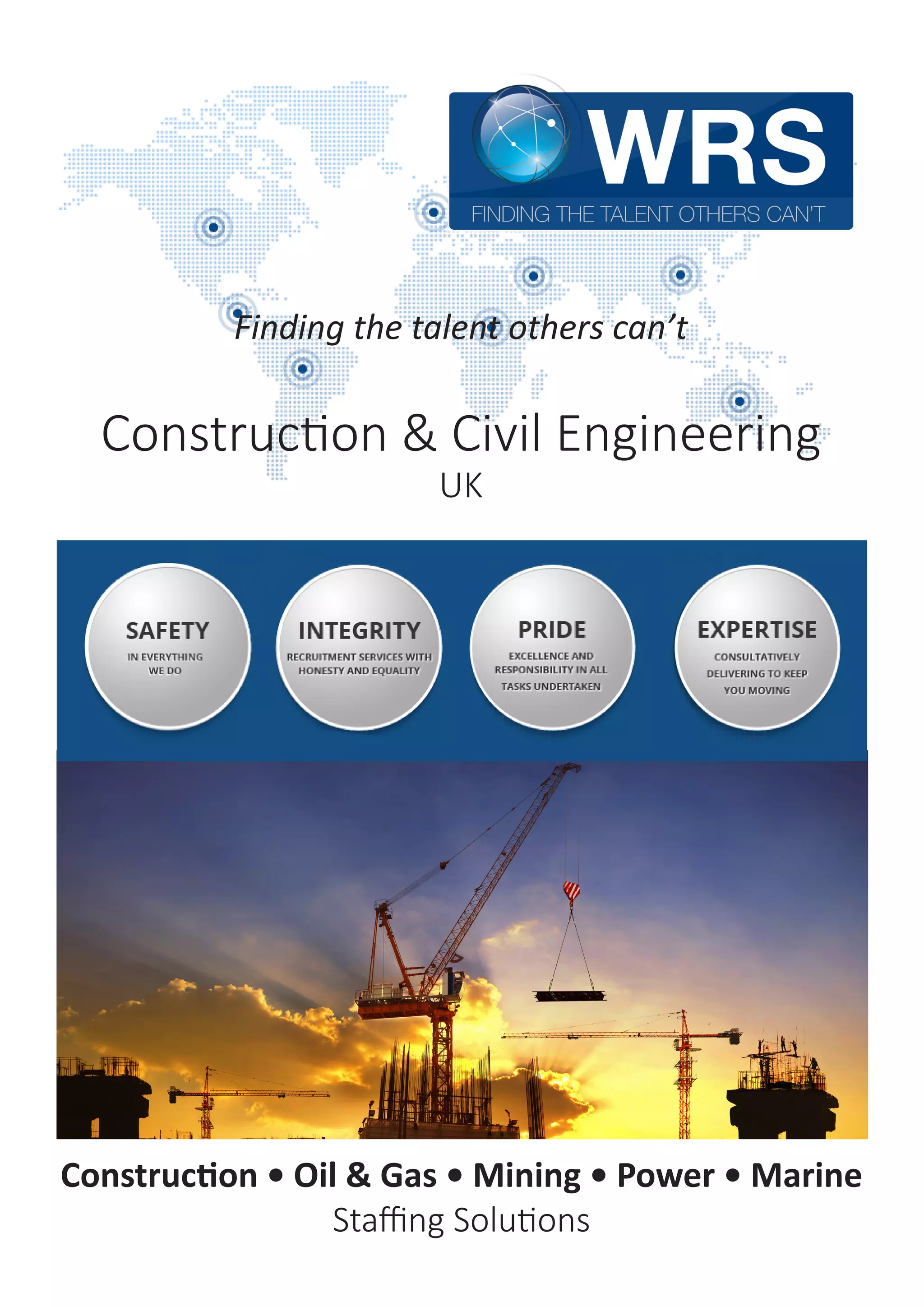 WRS UK - Construction & Civil Engineering Brochure | PDF
