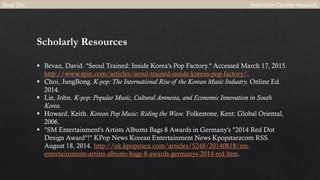 Wrt105 research paper k pop presentation 1.2 | PPTX
