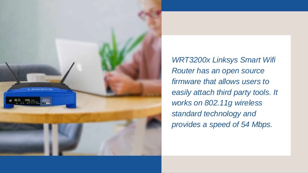 WRT3200x Linksys Smart Wifi Router | PPT