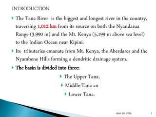 WRUA scoping study Tana | PPT