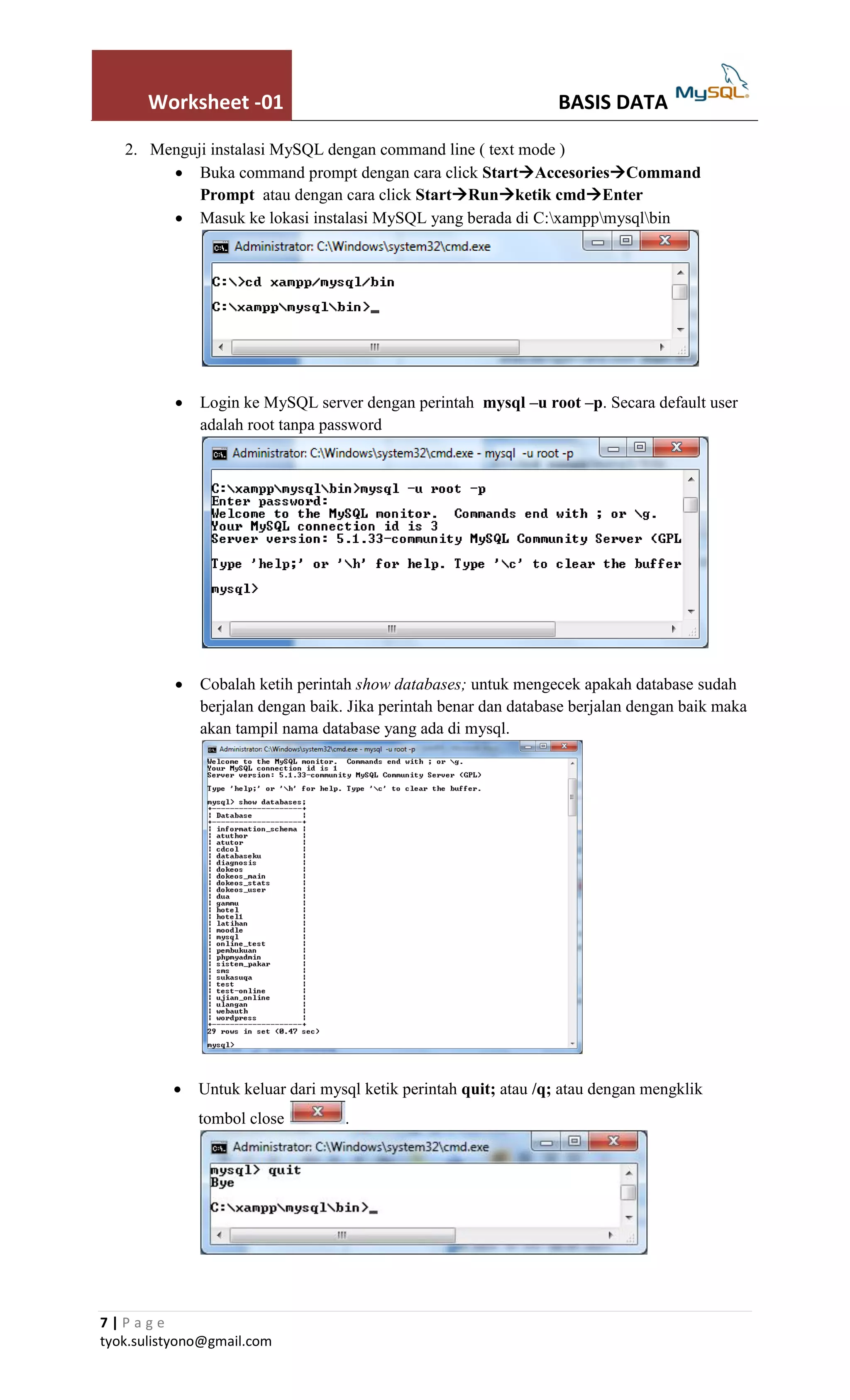 Ws 01-install appserv+xampp+konfigurasi file | PDF