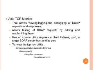Developing SOAP Web Services using Java | PPTX